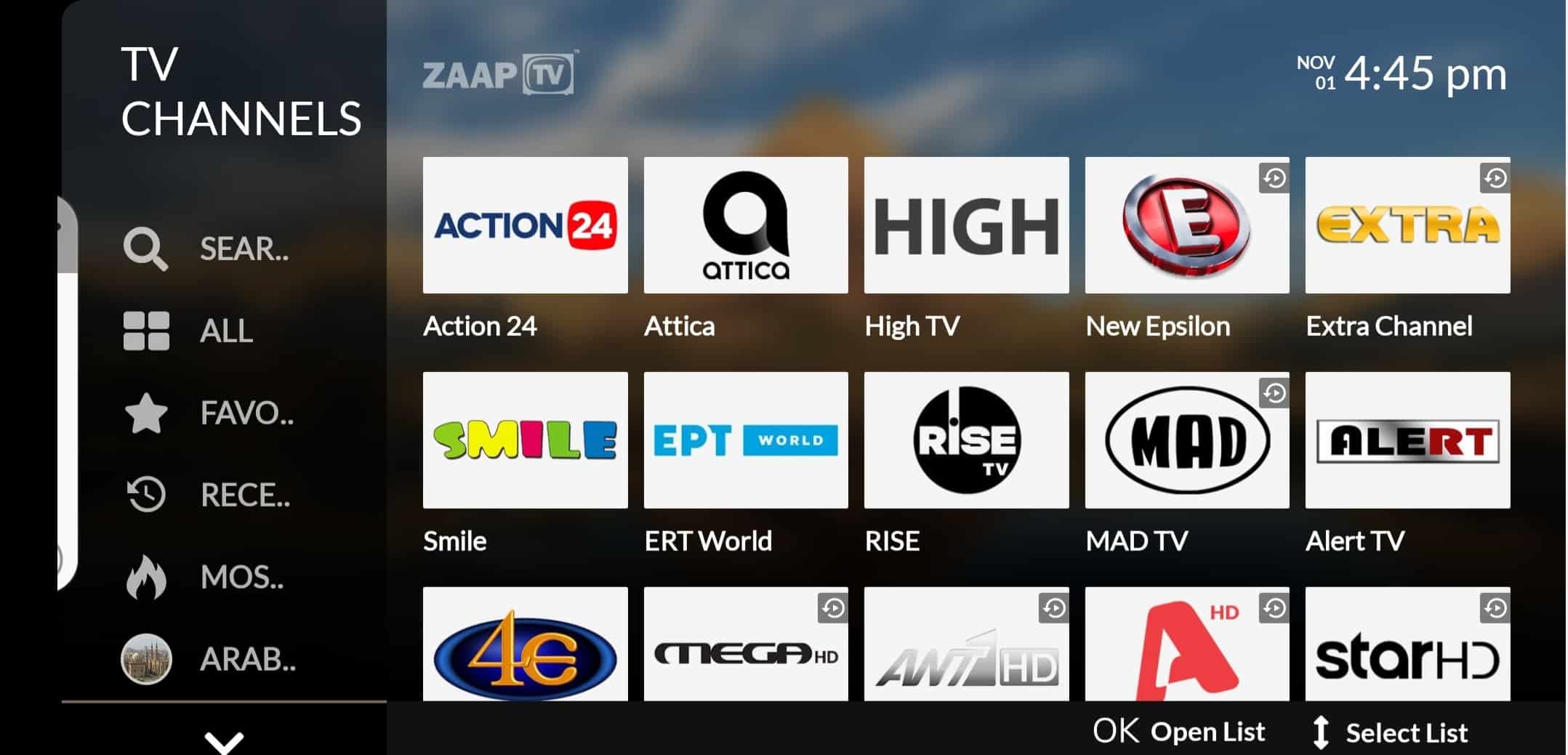 ZAAPTV MONTHLY SUBSCRIPTION - GREEK TV - OFFICIAL SITE - ZAAPTV ...